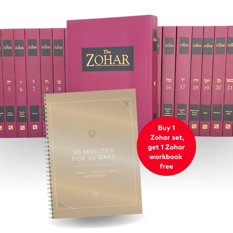 Soft Cover Zohar Set: Vol 1-23 (English-Aramaic, Soft Cover Edition) – The Kabbalah Store US