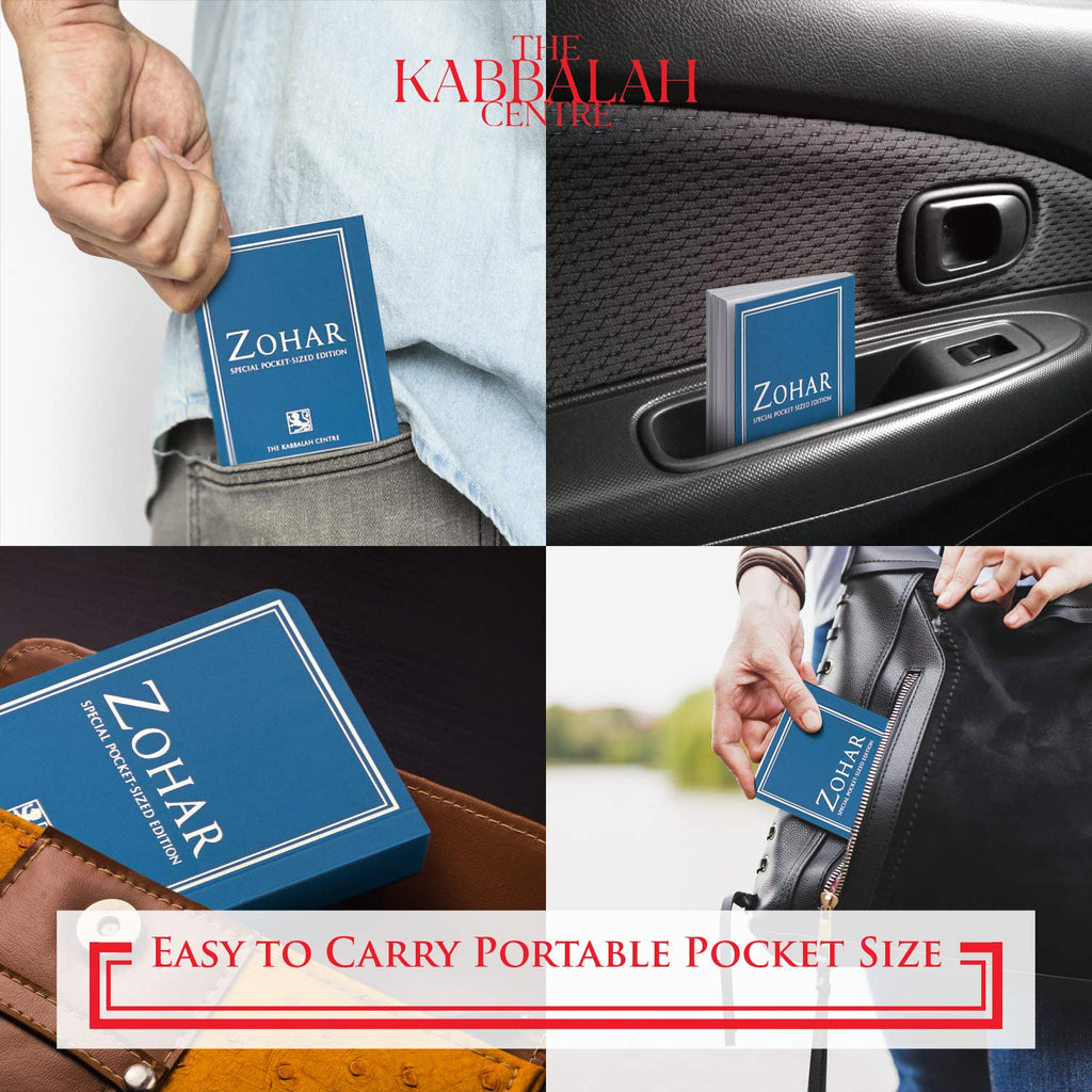 Pinchas Pocket Size Zohar (Aramaic, Paperback) – The Kabbalah Store US